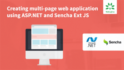 Creating multi-page web application using ASP.NET and Sencha Ext JS