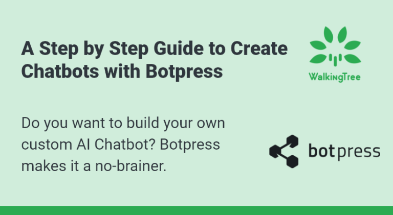A Step By Step Guide To Create Chatbots With Botpress Walkingtree